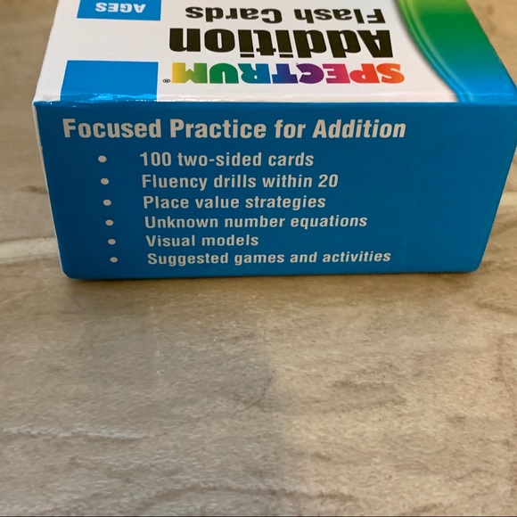 spectrum | Toys | Spectrum Addition Subtraction Cards Age 6 Euc | Poshmark